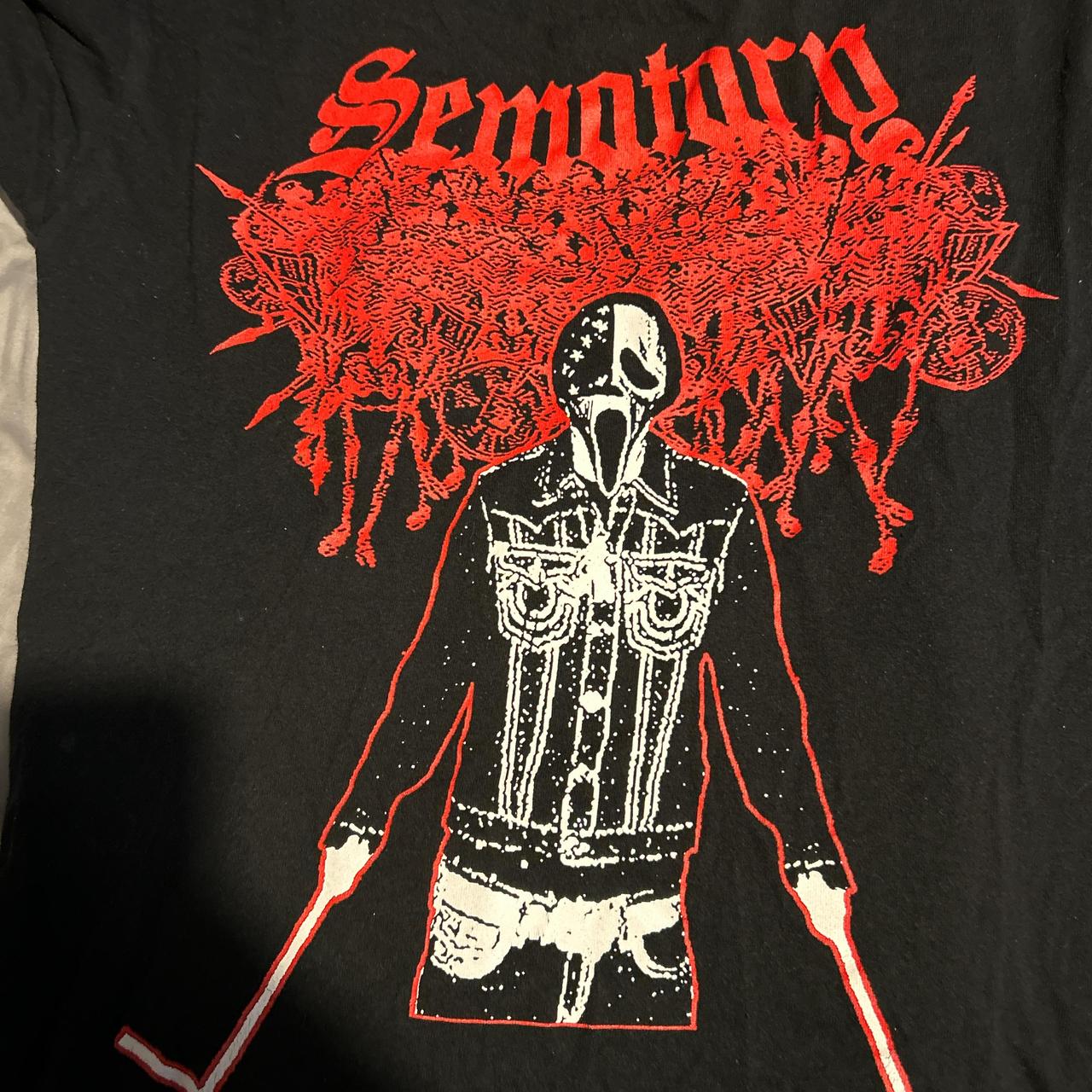 SEMATARY BUTCHER HOUSE TOUR SHIRT MEDIUM super rare... - Depop