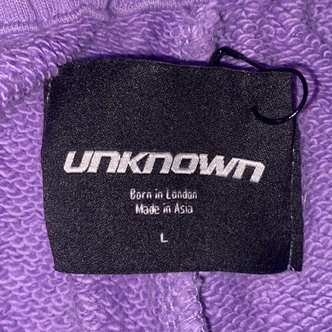 Unknown London purple rhinestone joggers - Depop