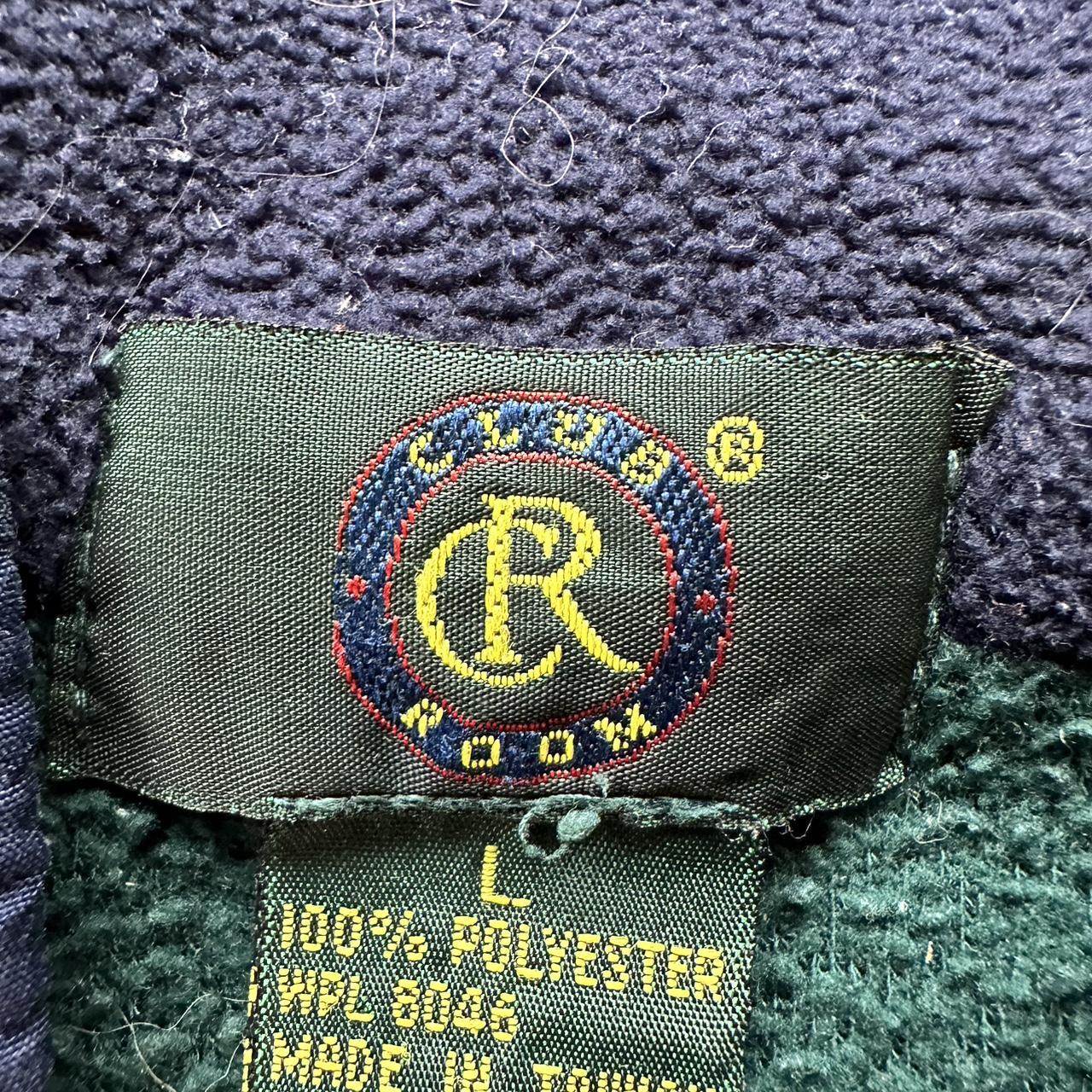 Quarter button fleece throw over jacket - Depop