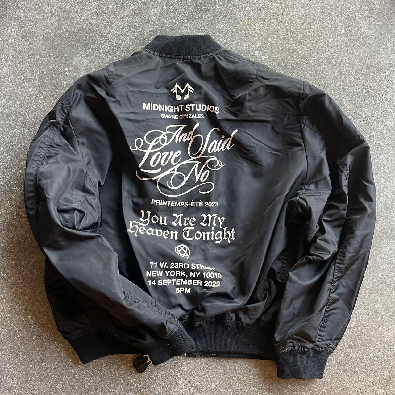 Midnight Studios runway invite Bomber for staff... - Depop