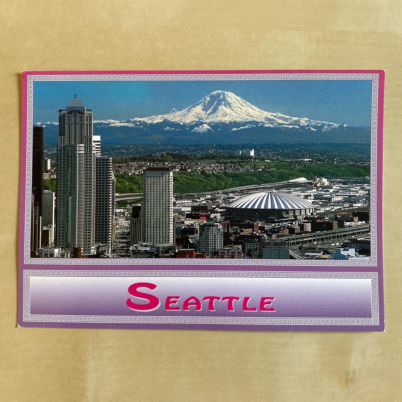 Vintage 90s Seattle postcard | Depop