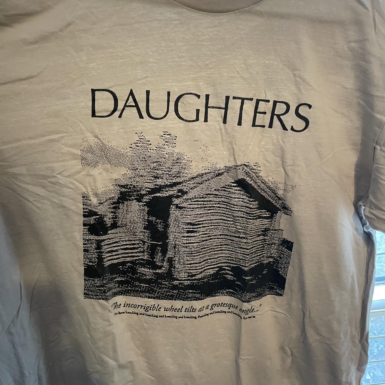 DAUGHTERS band tee lyrics from ‘Guest House’ from... - Depop
