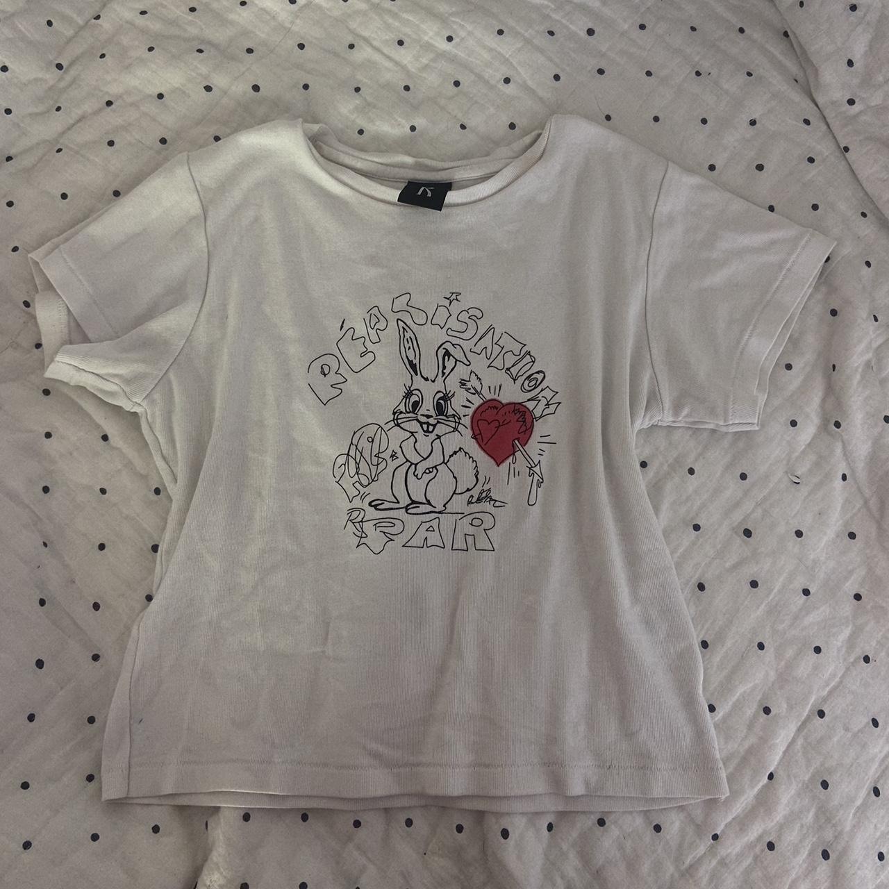 realization par baby tee. Xxs. Great condition and... - Depop