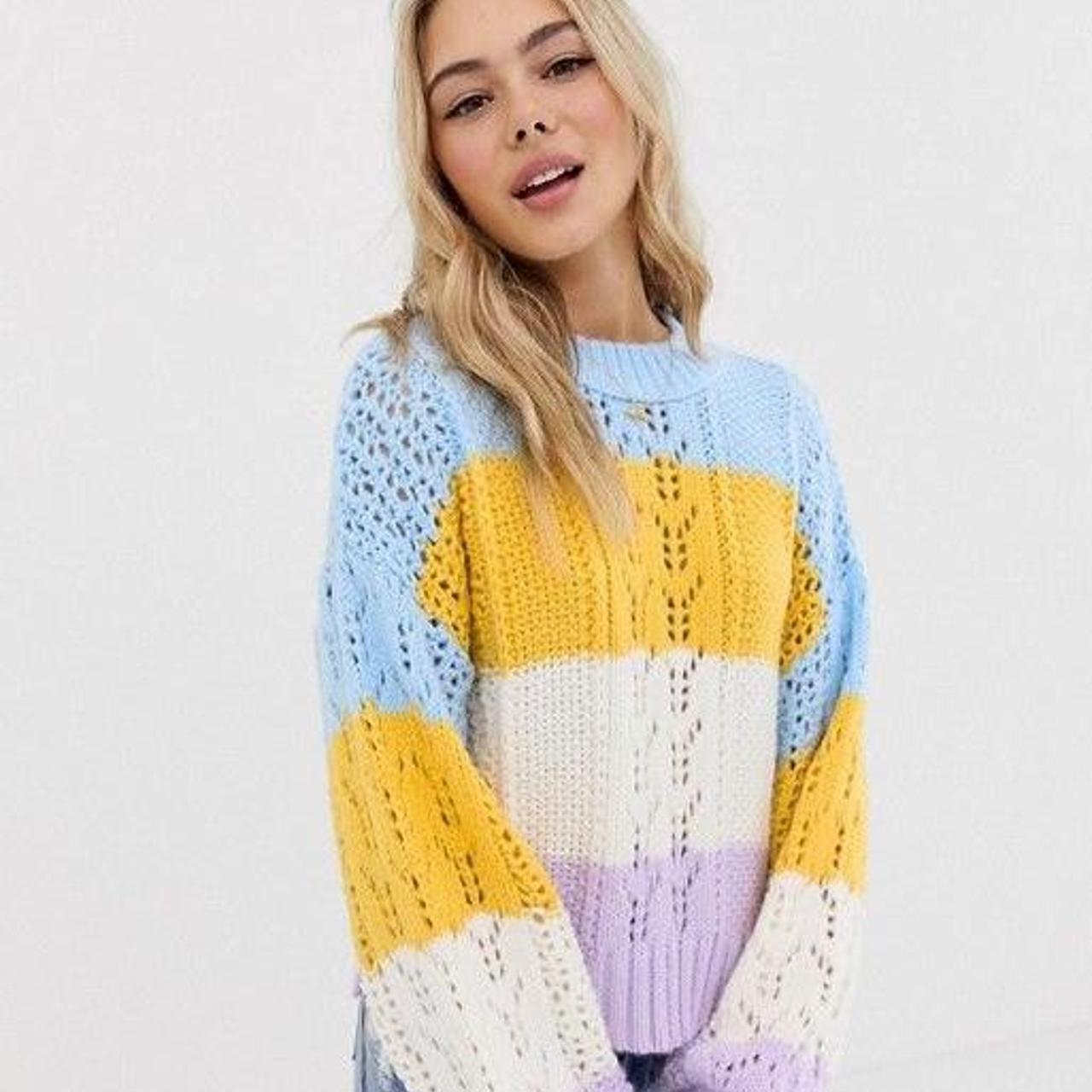 ASOS Design Women's Multi Jumper | Depop