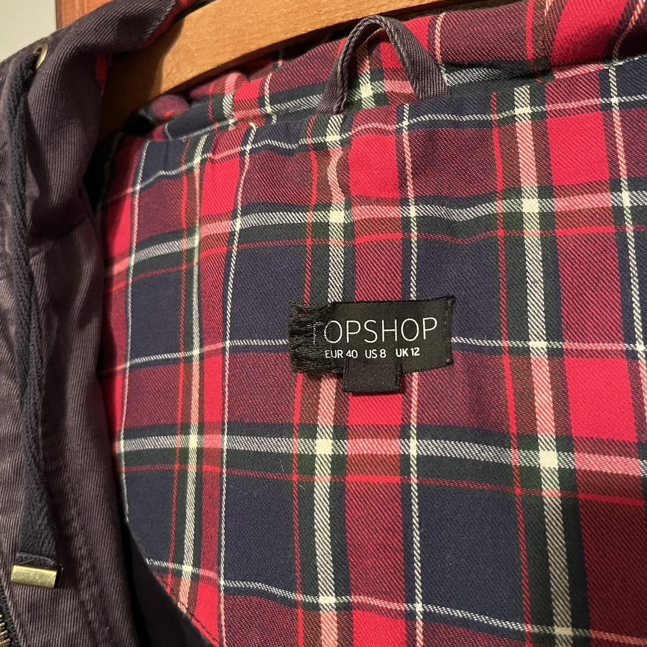 Size 12 top shop coat. The jacket has 2 front... | Depop