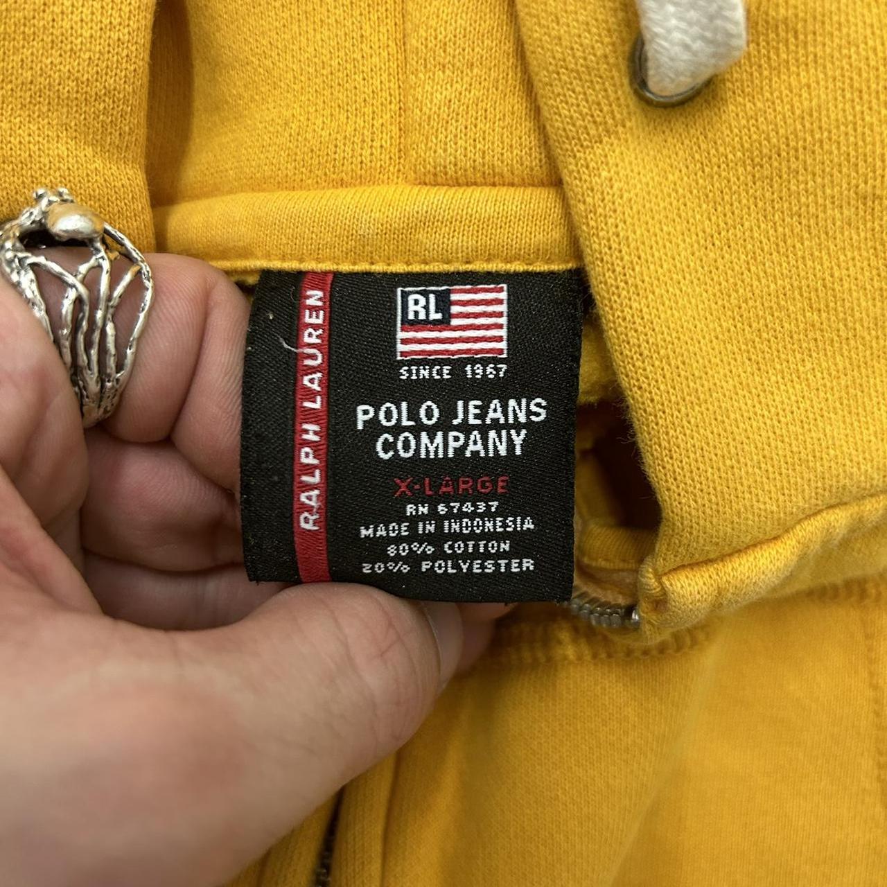 Polo Ralph Lauren Men's Yellow Sweatshirt | Depop