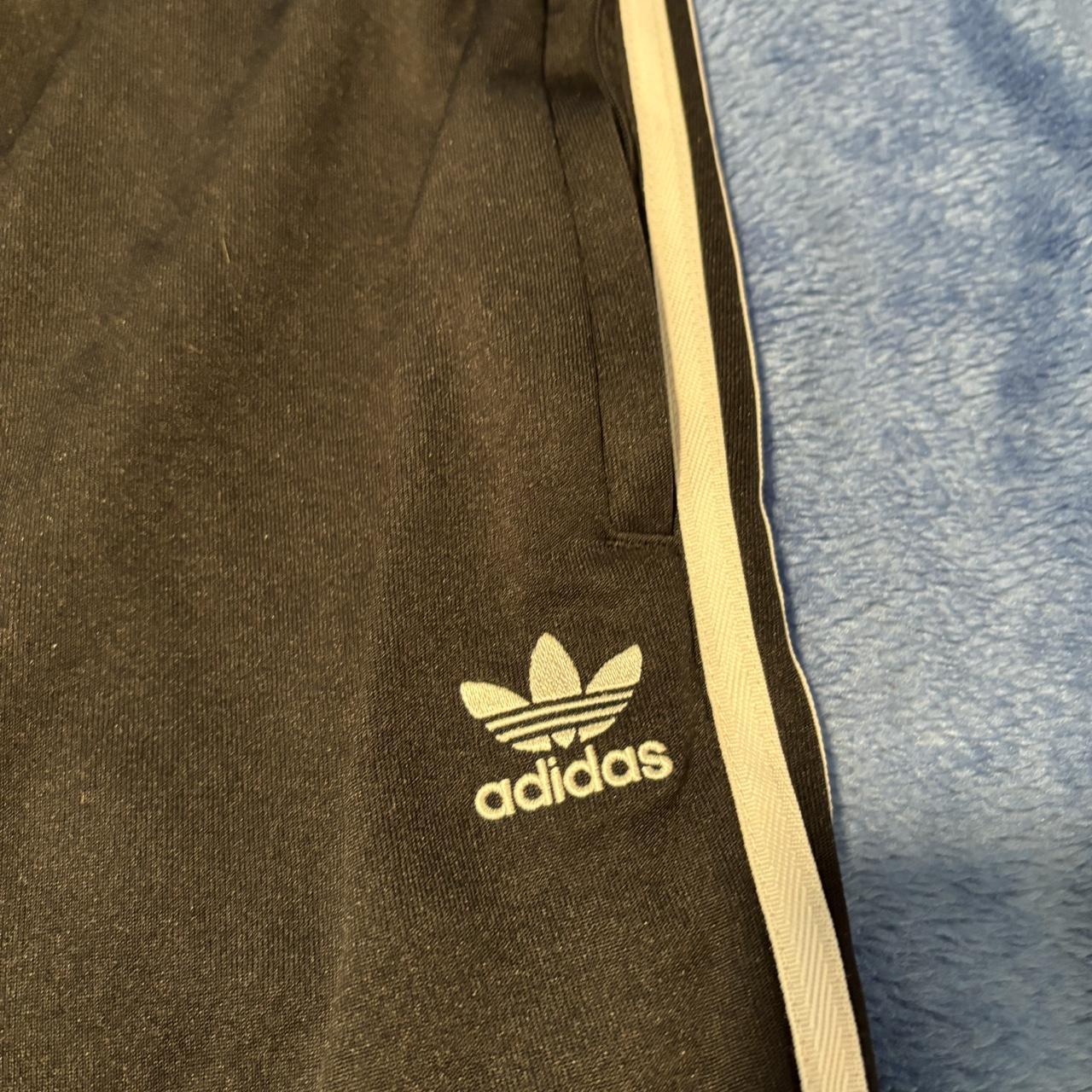 Adidas trackies with zip up pockets. Basically new... - Depop