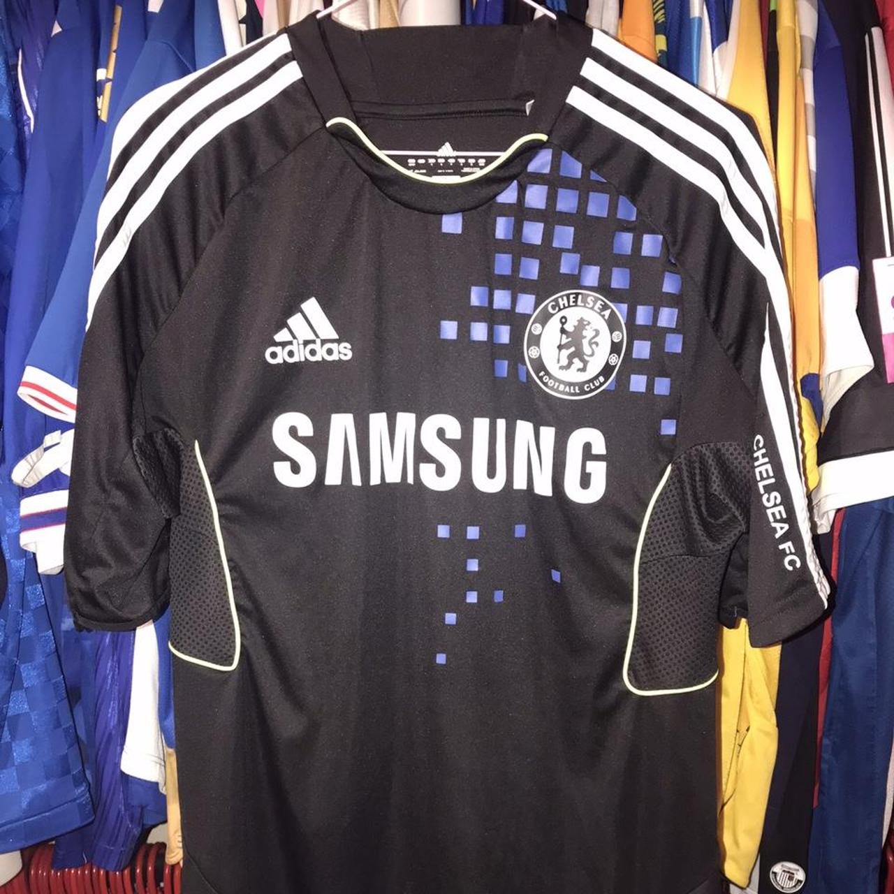 Chelsea training shirt By Adidas Tag states size... - Depop