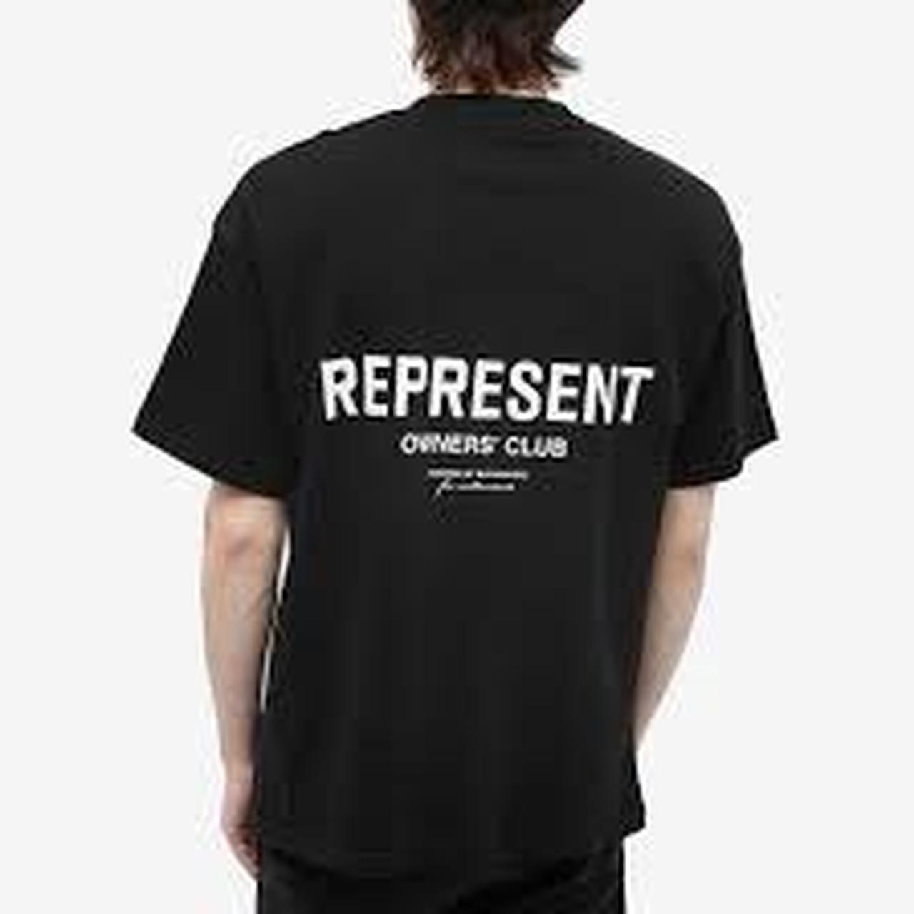 Represent black t shirt medium Owner club Brand new... - Depop