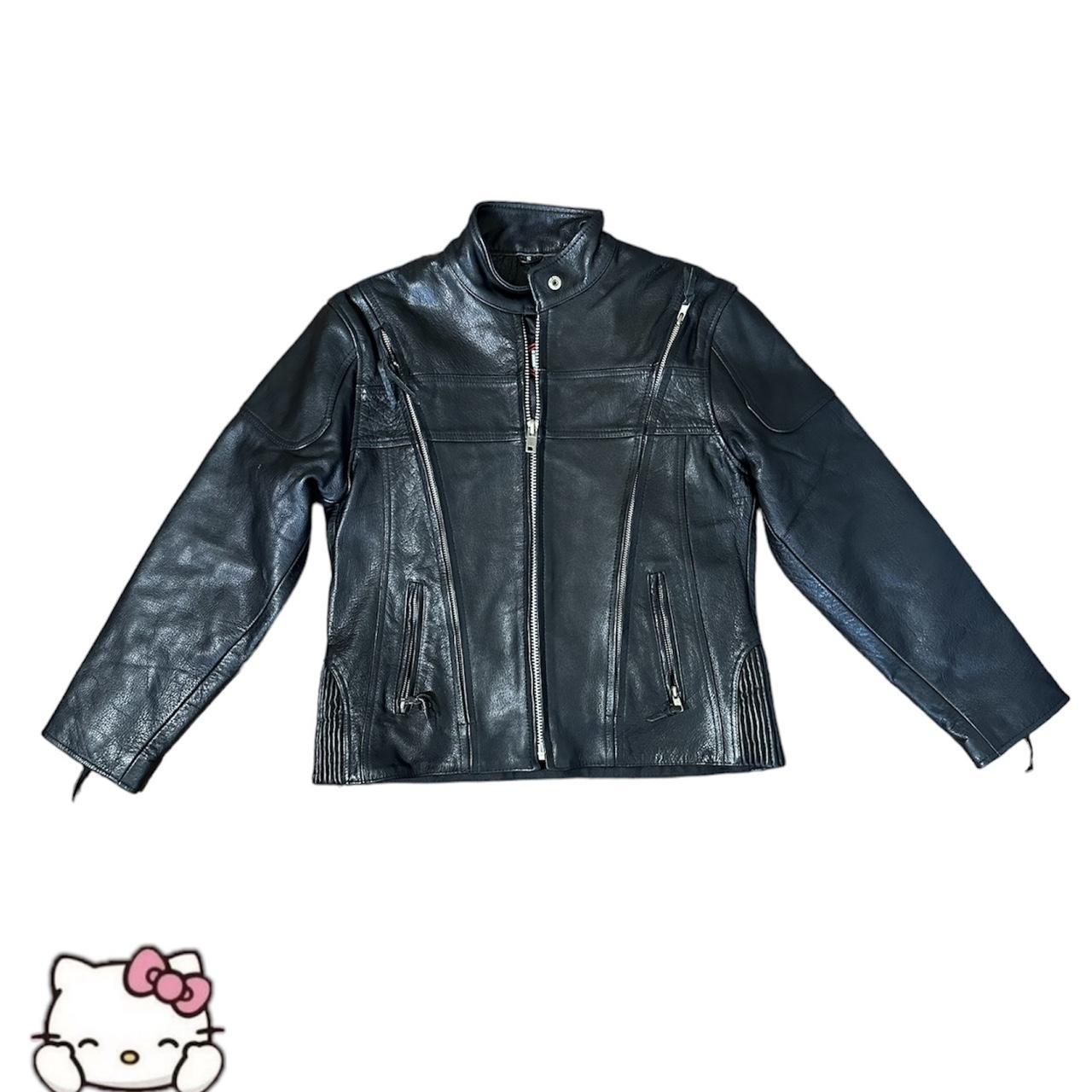 Wilson’s Leather Women's Black Jacket | Depop