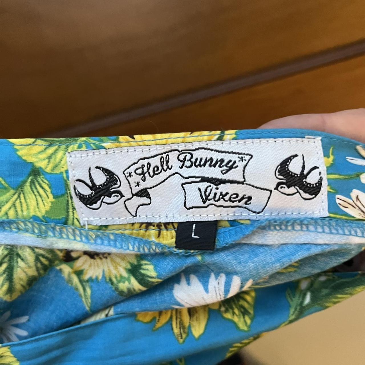 Hell Bunny Vixen Modcloth Sunflower Skirt in size... - Depop