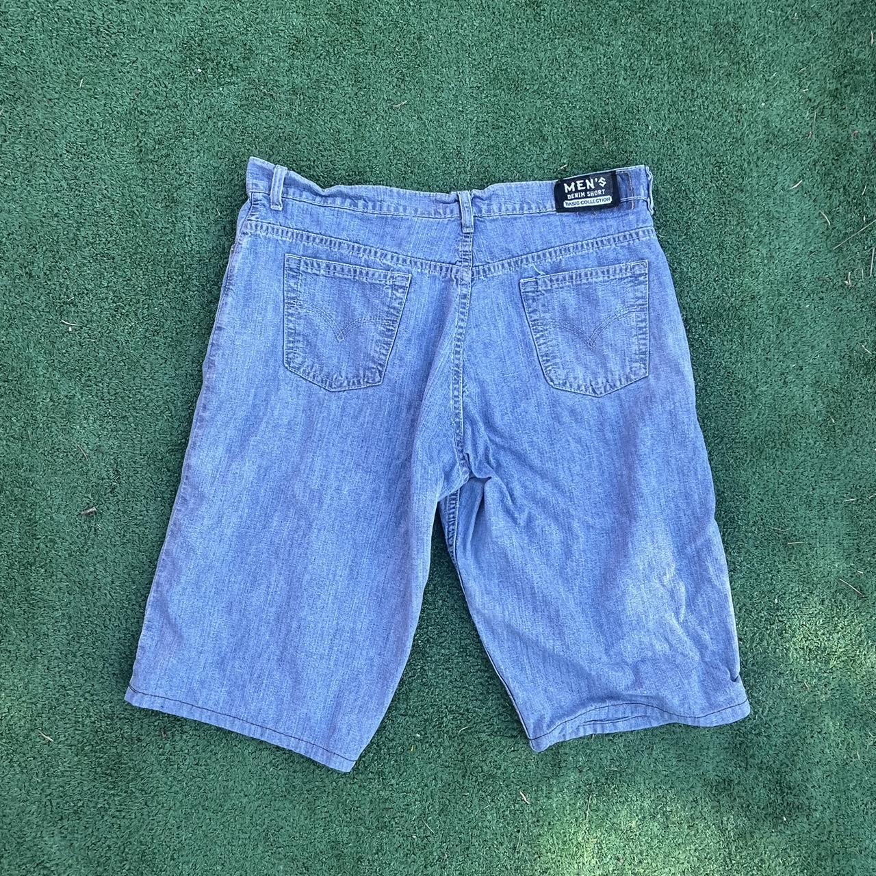 Long baggy jorts Size 38 Inseam 12.5 Leg opening... - Depop