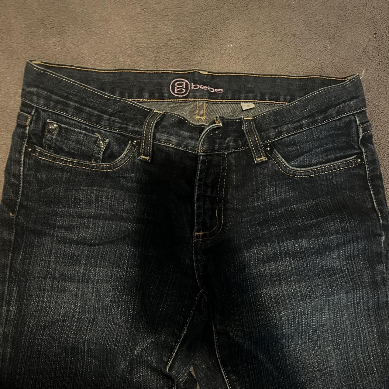 BEBE jeans Marked a size 28 but fits small from... - Depop