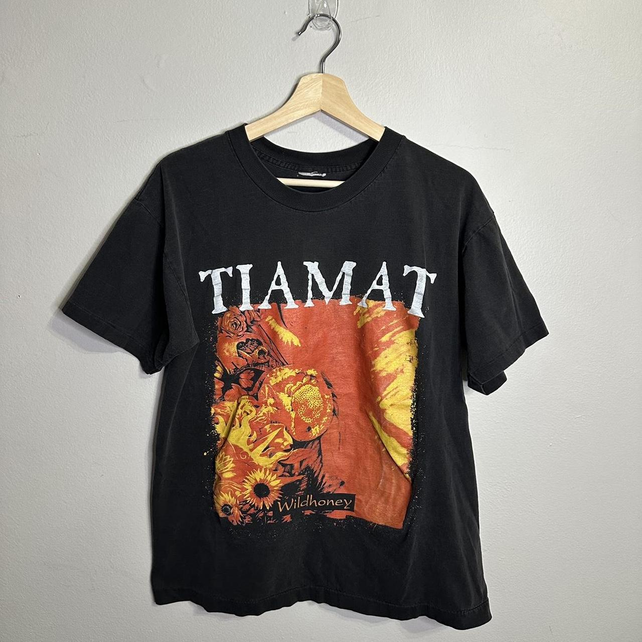 vintage 90s tiamat wildhoney band t shirt sick... - Depop