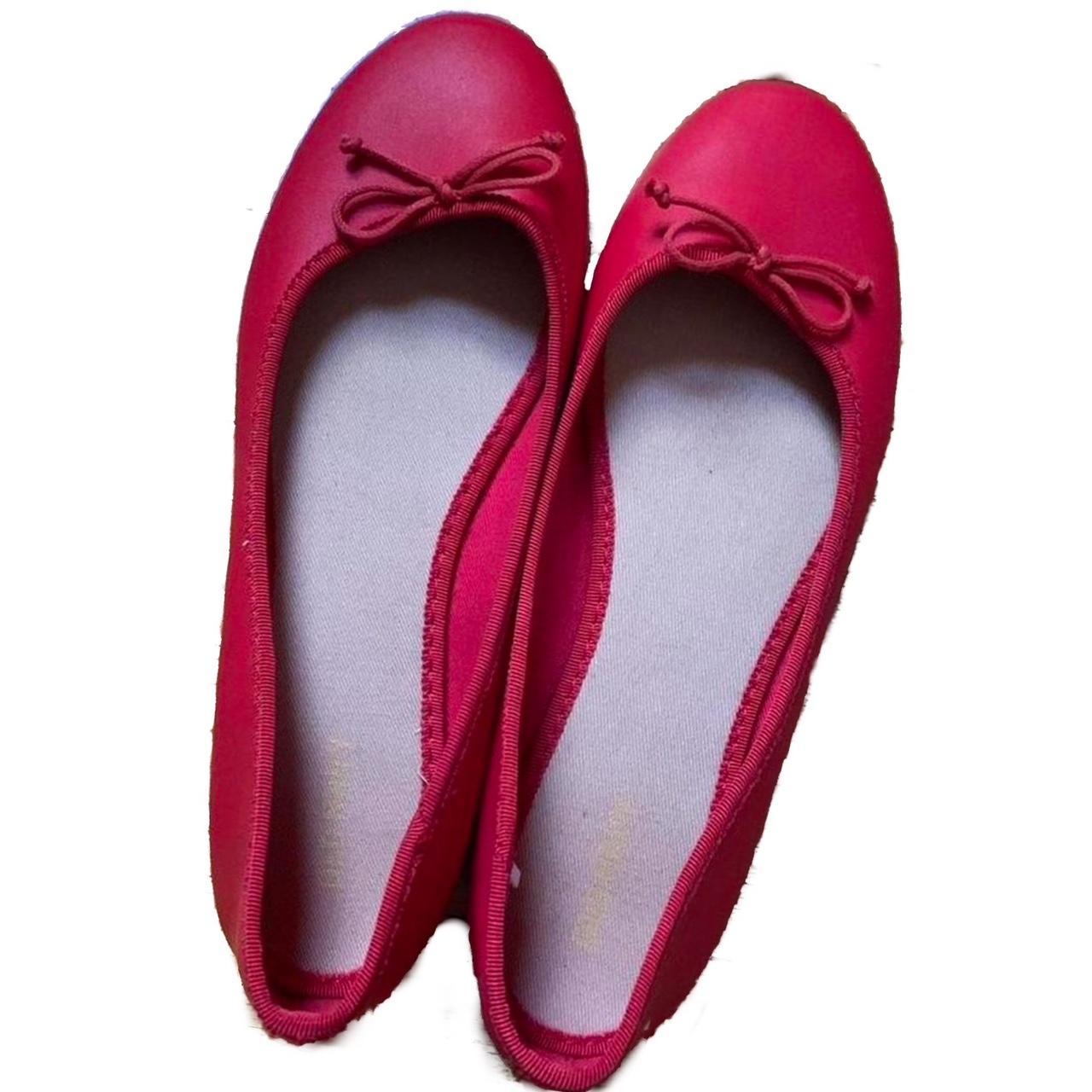 cutest and sweetest red ballet flats 💋⭐️ ️ the... - Depop