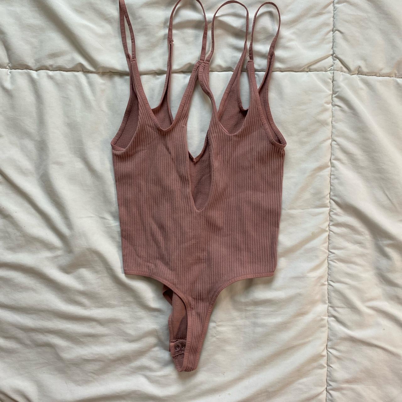 Free people Intimately free bodysuit Size xs/s Mauve... - Depop