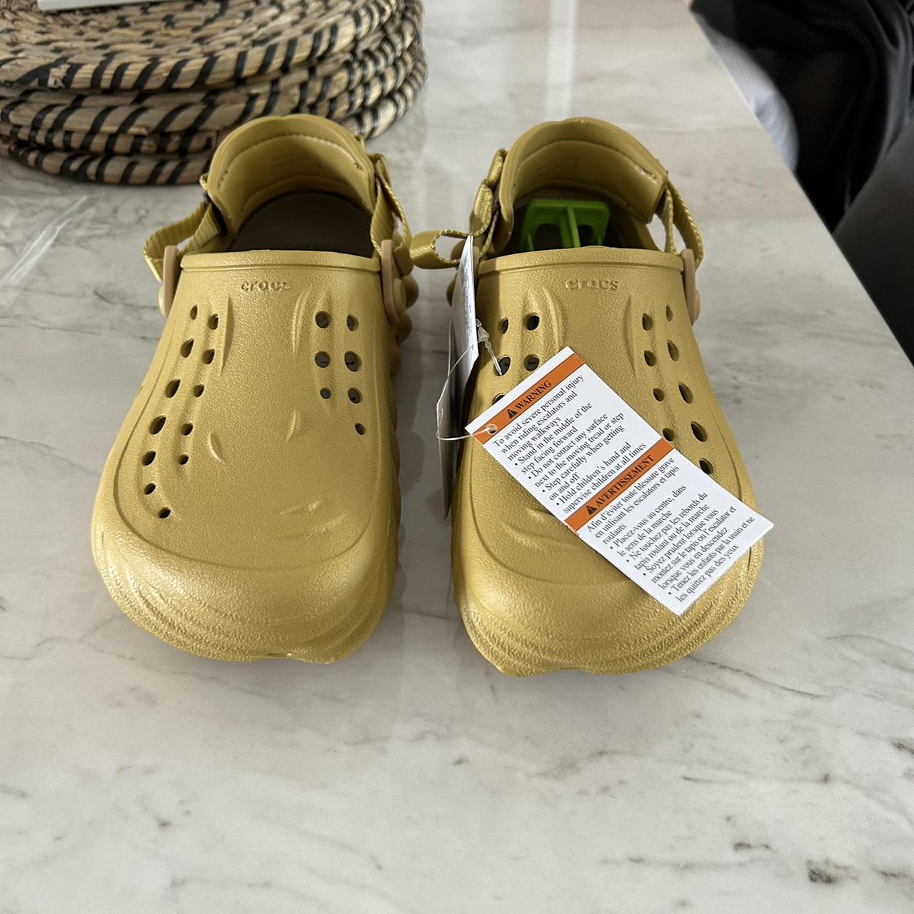 Brand New Crocs Echo Clogs Size 6 Desert Sand... - Depop