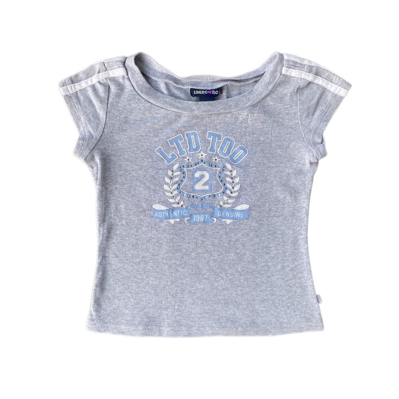 Limited Too Varsity Baby Tee Early 2000’s! This... - Depop