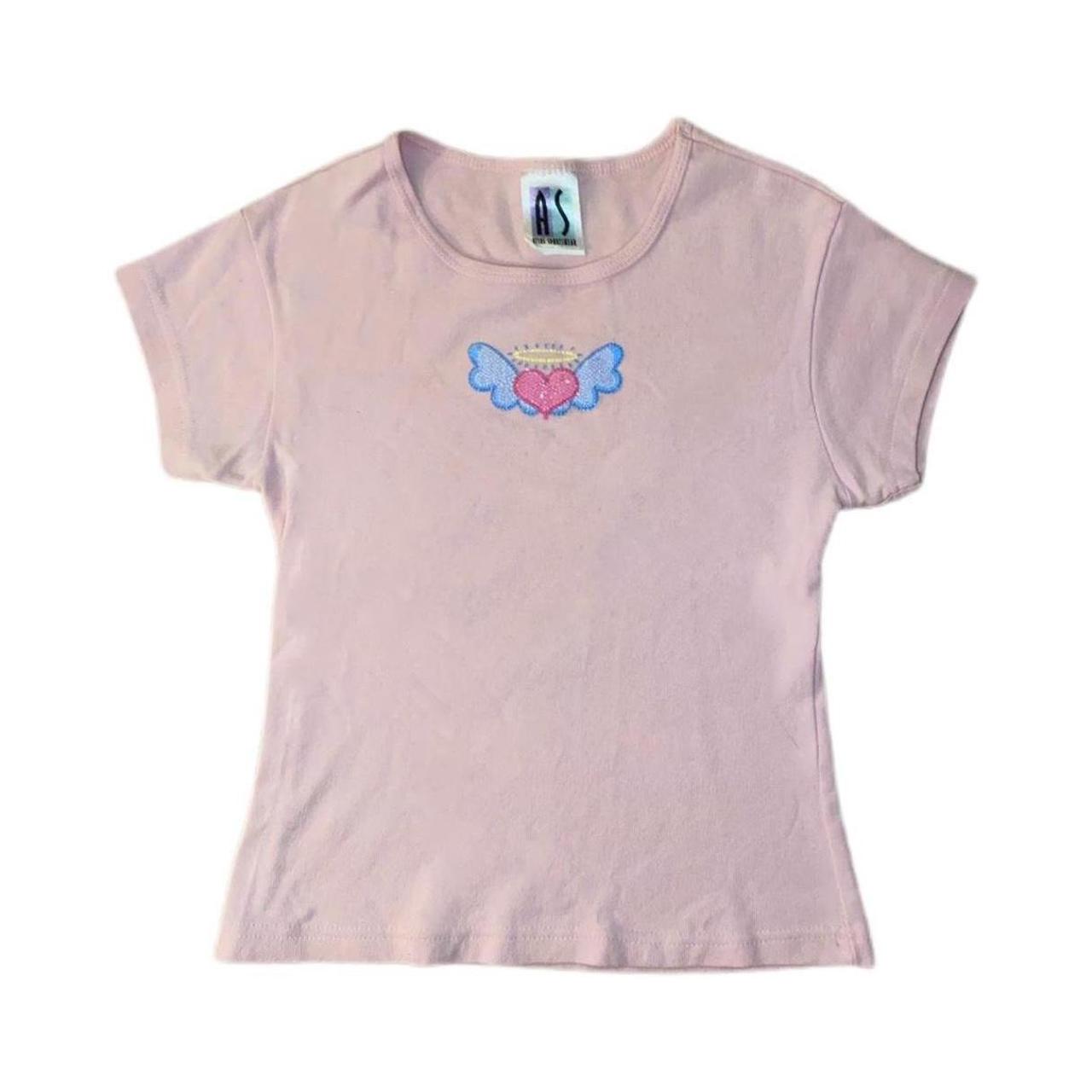 Vintage Graphic Baby Tee Early 2000’s / 90’s! Has... - Depop