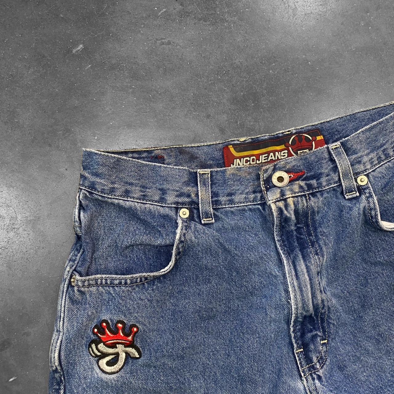 JNCO Baggy Wide Leg Denim Jeans Super hard to find,... - Depop