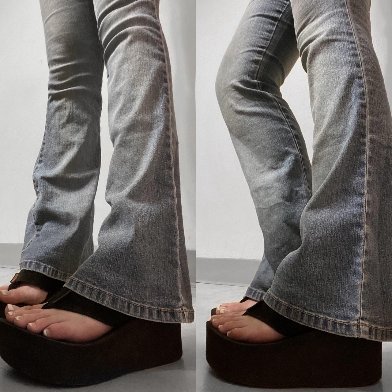 Rocket Dog Platform Flip Flops Early 2000’s, so so... - Depop