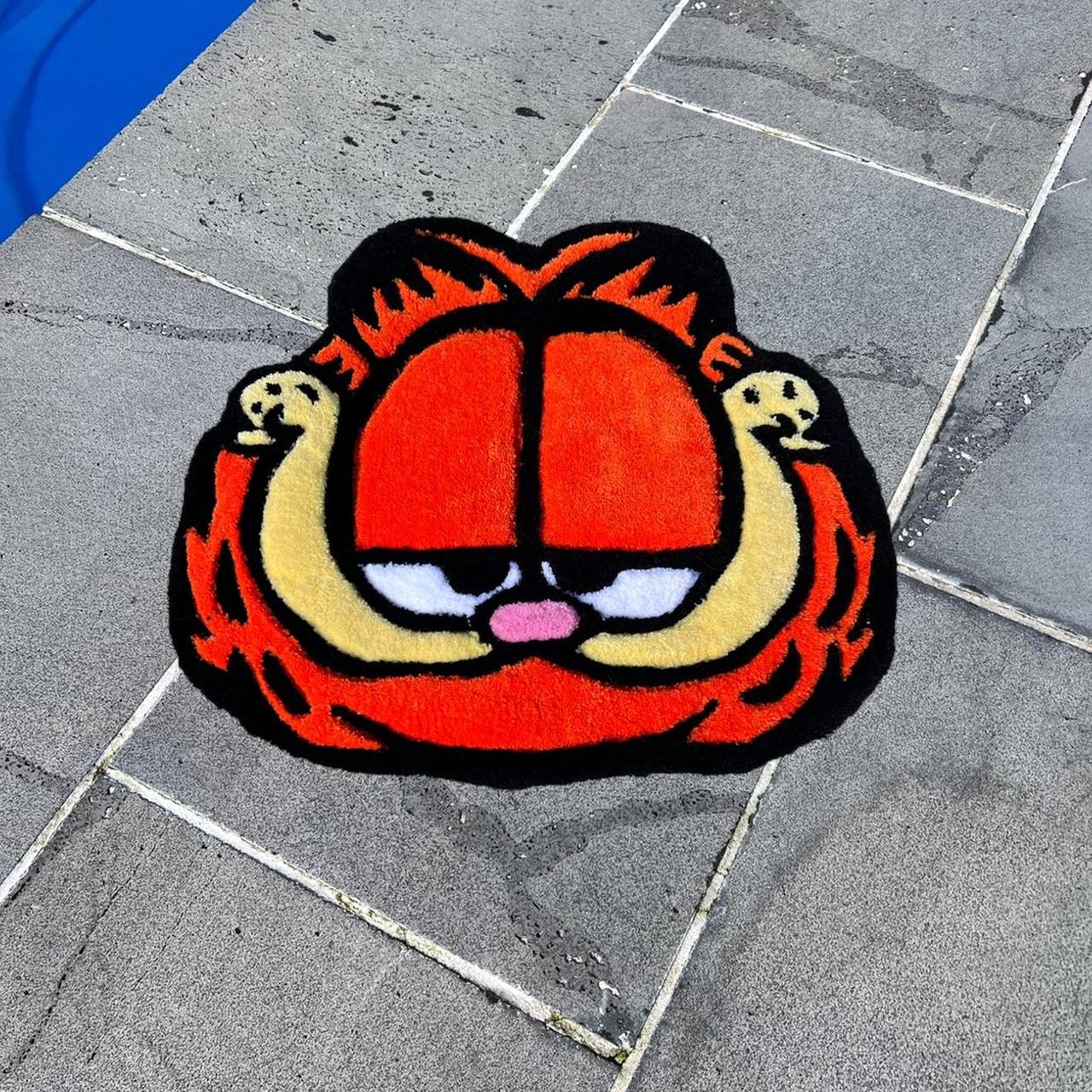 Garfield rug - Depop