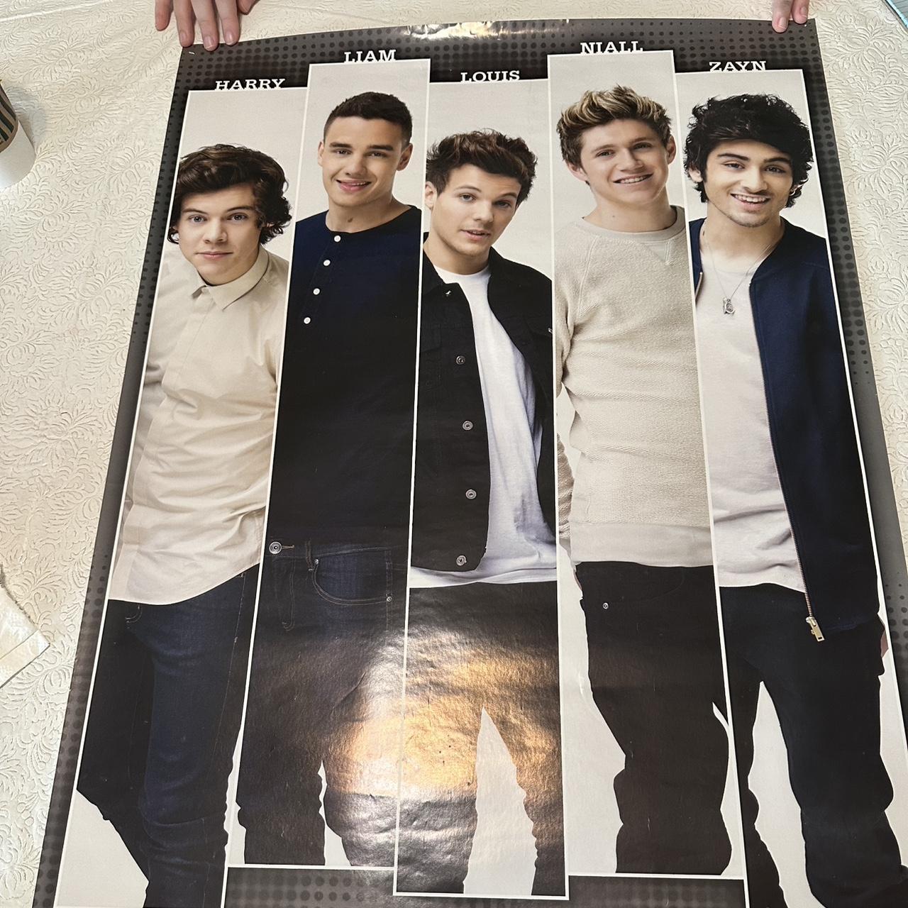 One Direction poster - black and white #OneDirection - Depop