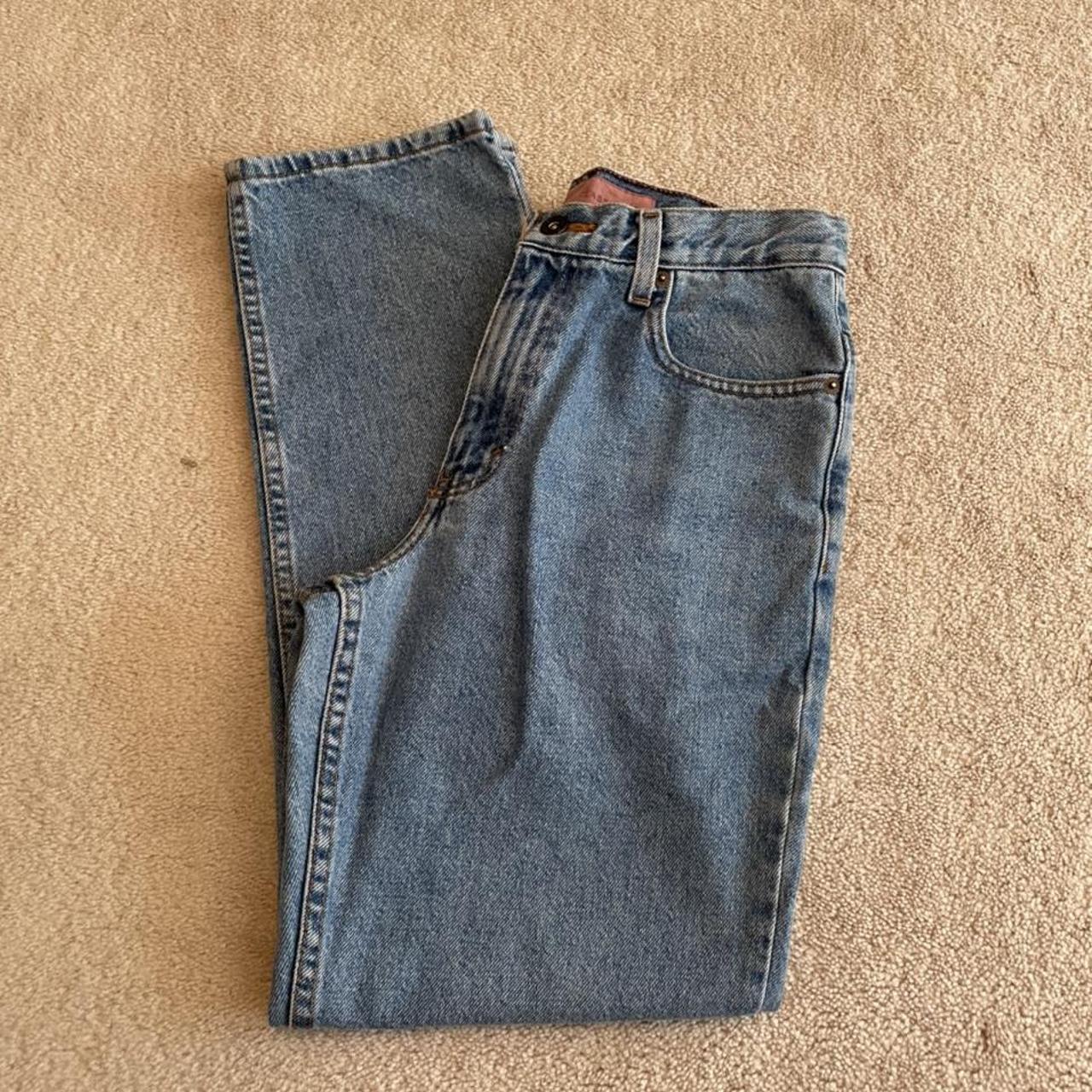 Eddie Bauer Classic Fit Straight Leg Jeans, fits 26... - Depop