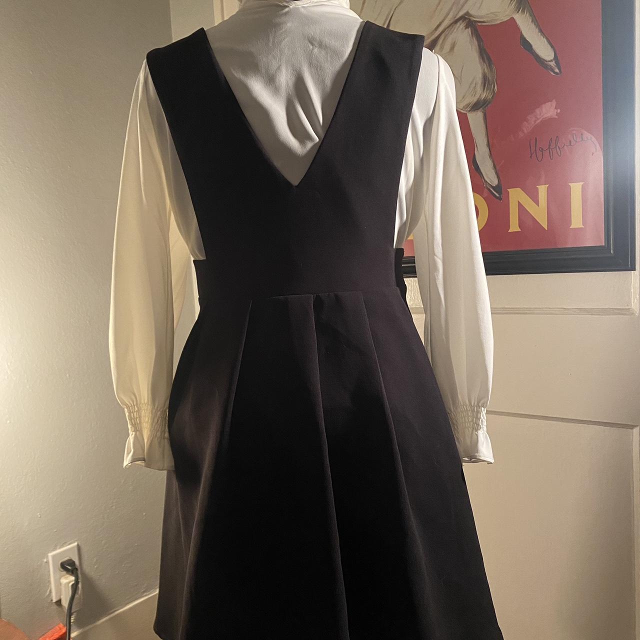 MIU MIU schoolgirl chic uniform layered two in one... - Depop