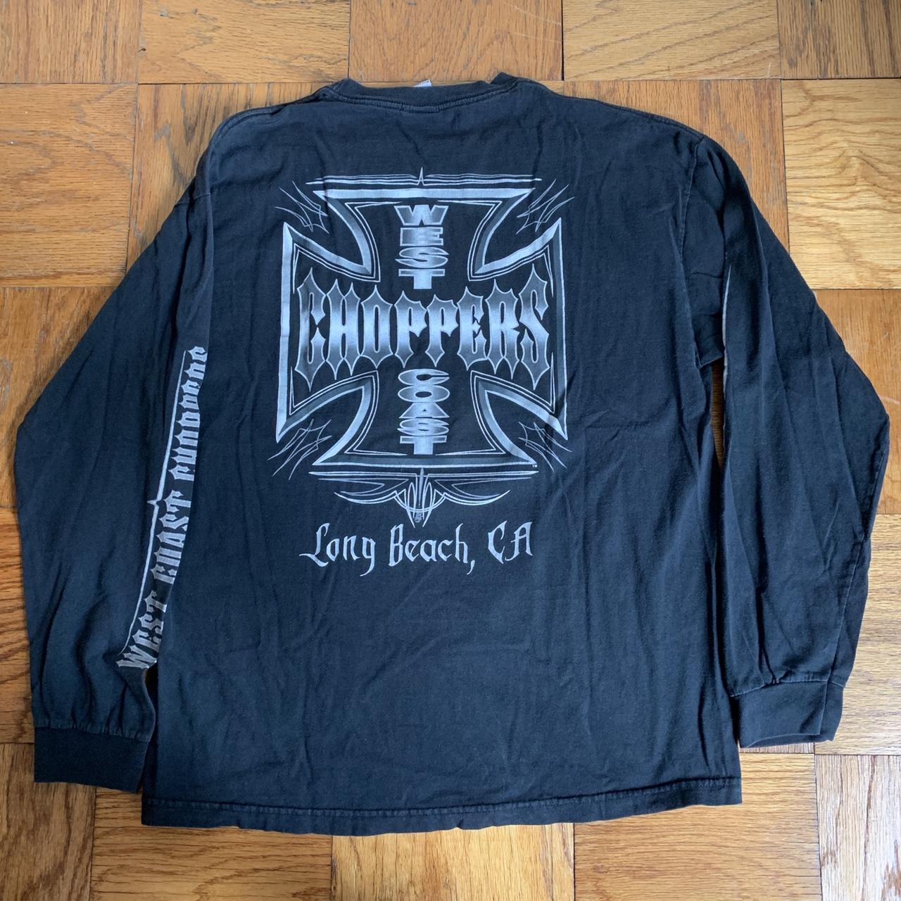 West Coast Choppers Graphic long sleeve motorcycle... - Depop