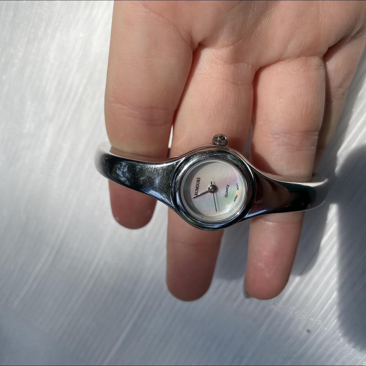 Rumours silver cuff watch THIS ONE IS SOOOO CUTE TO... | Depop