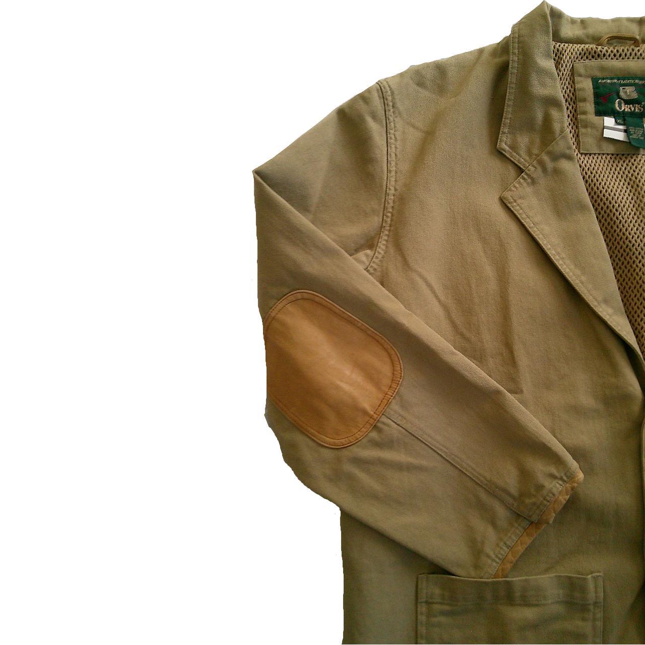 Flawless Vintage Men's size XL khaki Overcoat by Orvis. - Depop