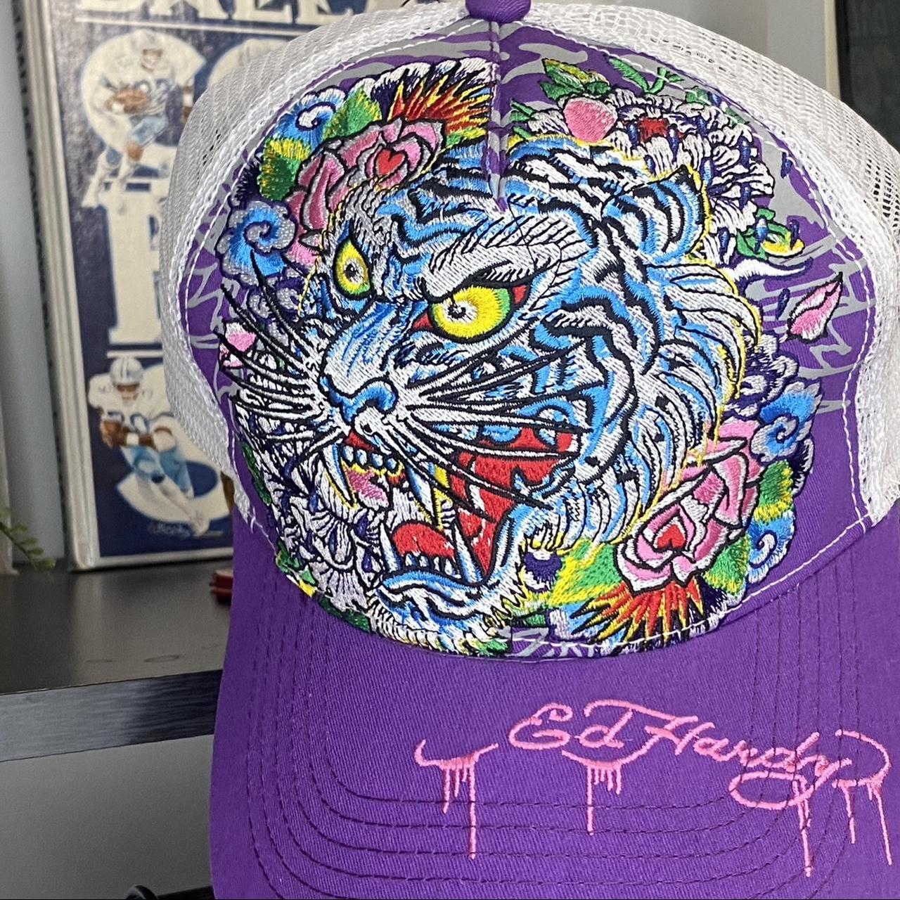 Ed Hardy Trucker Hat - Depop