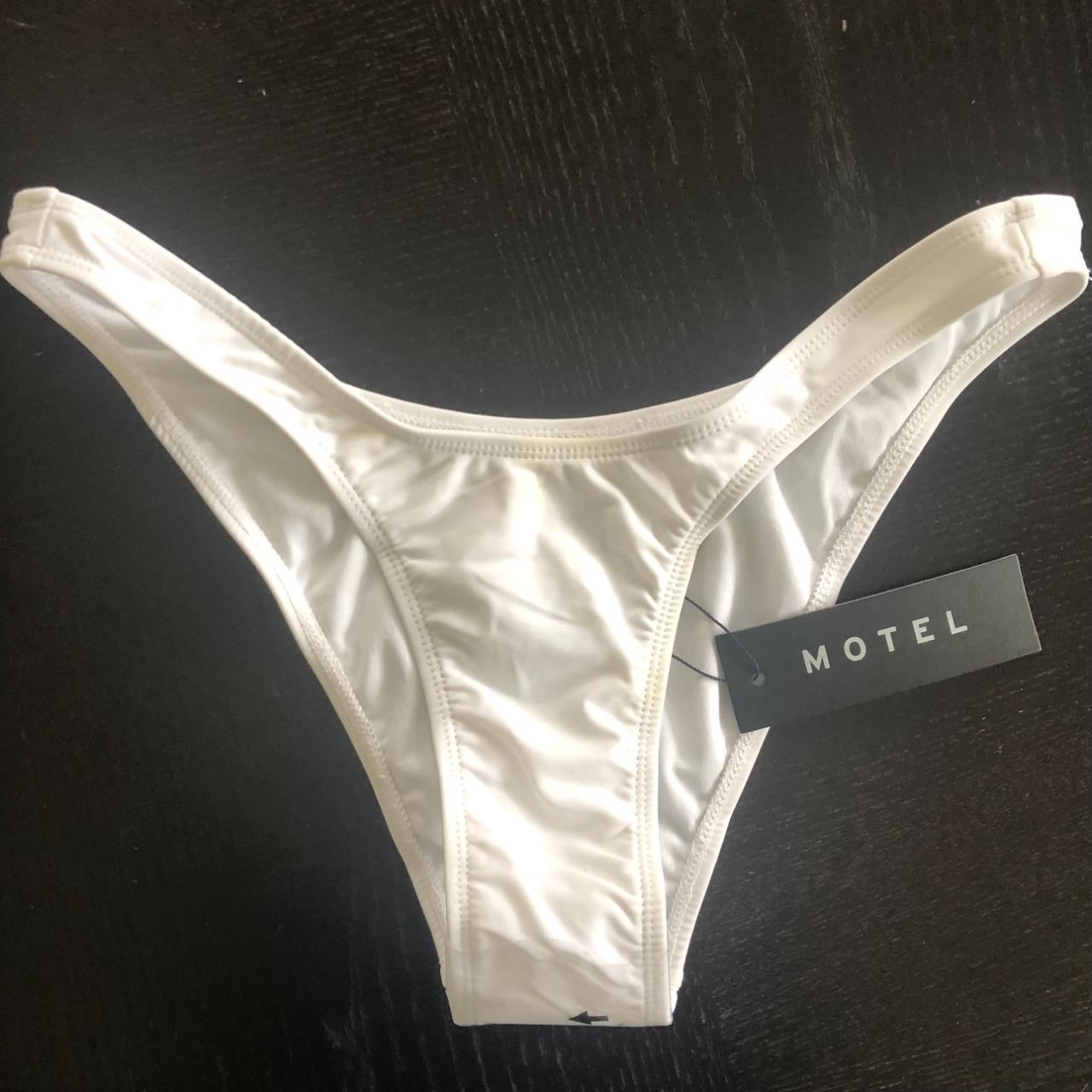 Motel Rocks - Fariday Bikini Bottoms (Ivory) - NWT... - Depop