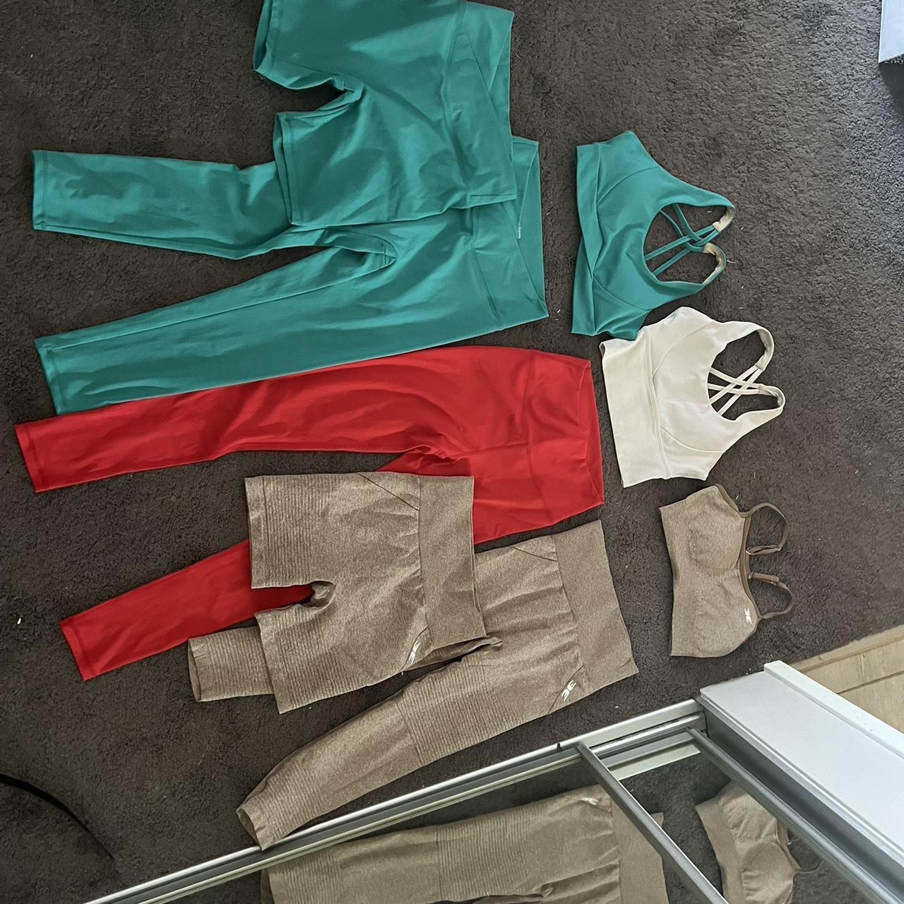 Elite Eleven gym set All size small 3 leggings, 2... - Depop