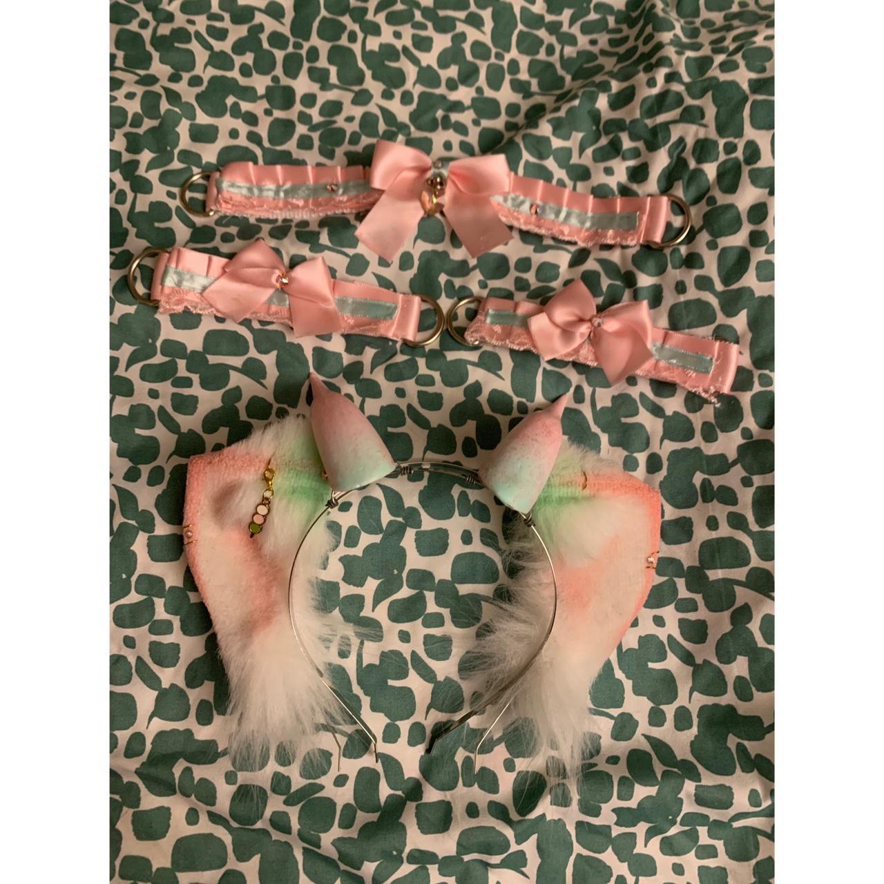 moruhiko? dango/mitsuri ears + horns +... - Depop