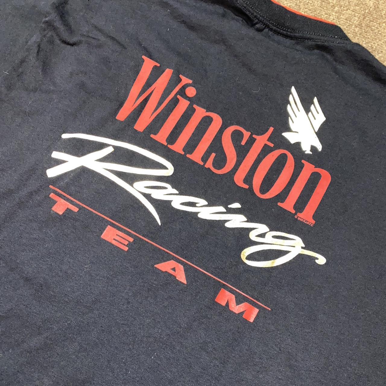 Winston Racing 1992 original t-shirt size XL, fits... - Depop