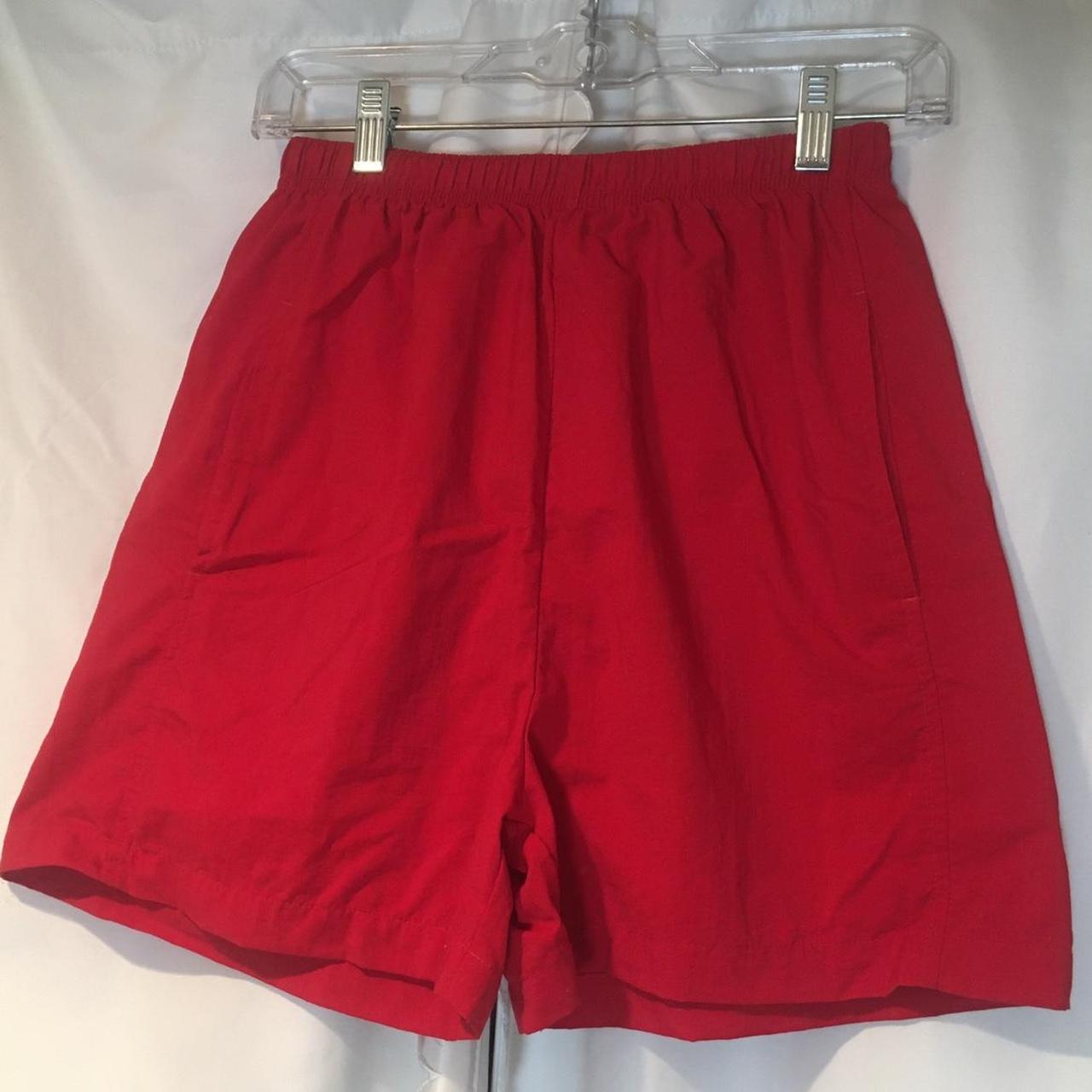 Athletic Works red workout shorts Size small... - Depop