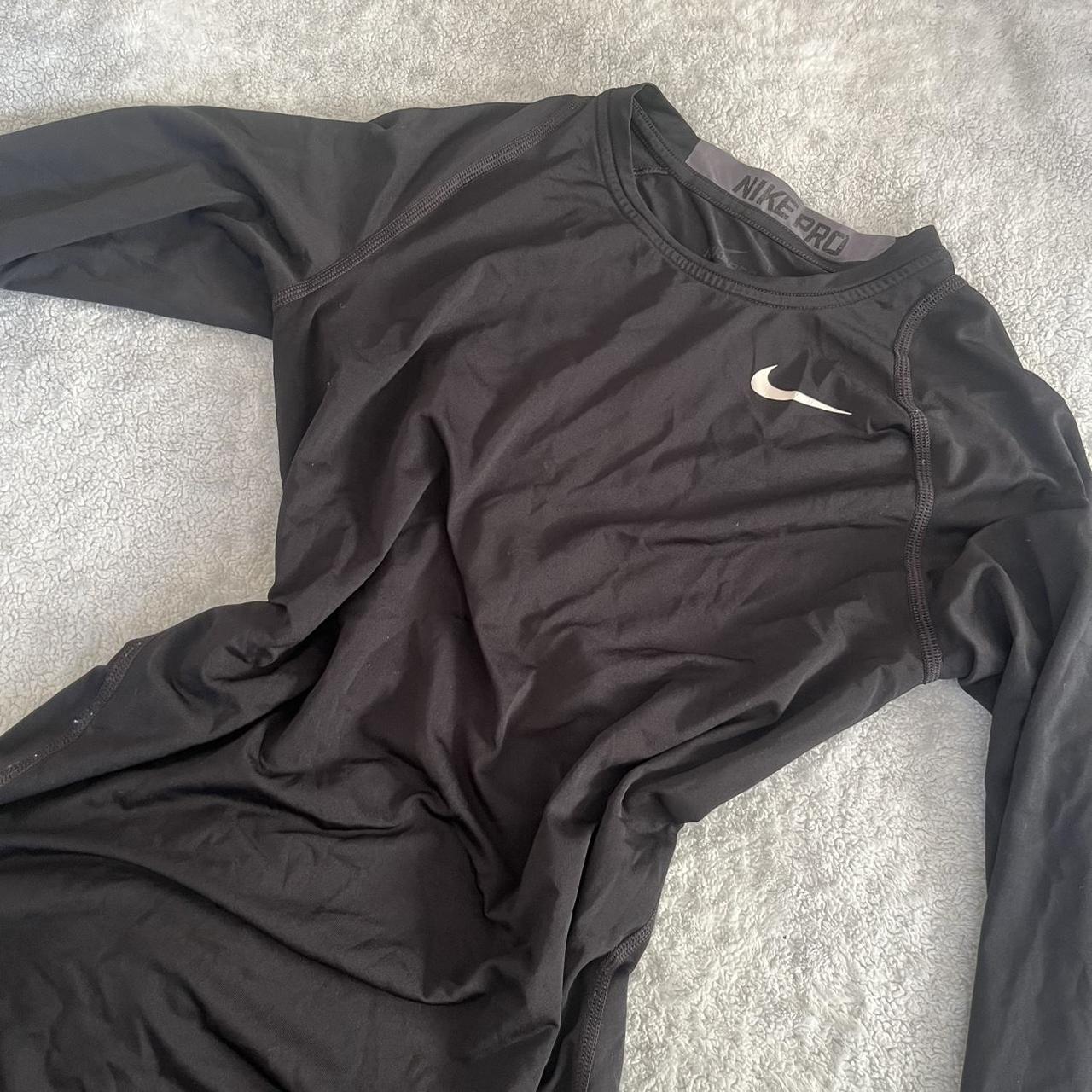 Nike compression Long sleeve Size: M - - - #nike... - Depop