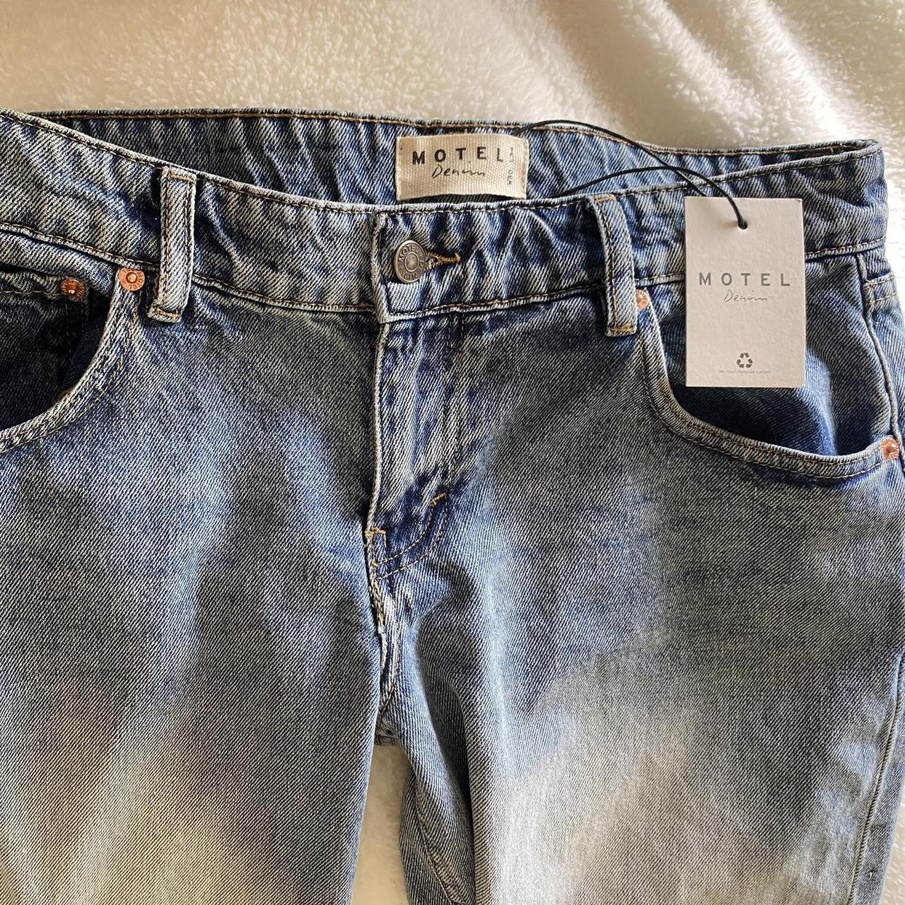 Motel Rocks Parallel Jeans in powder blue 💙 30W x... | Depop