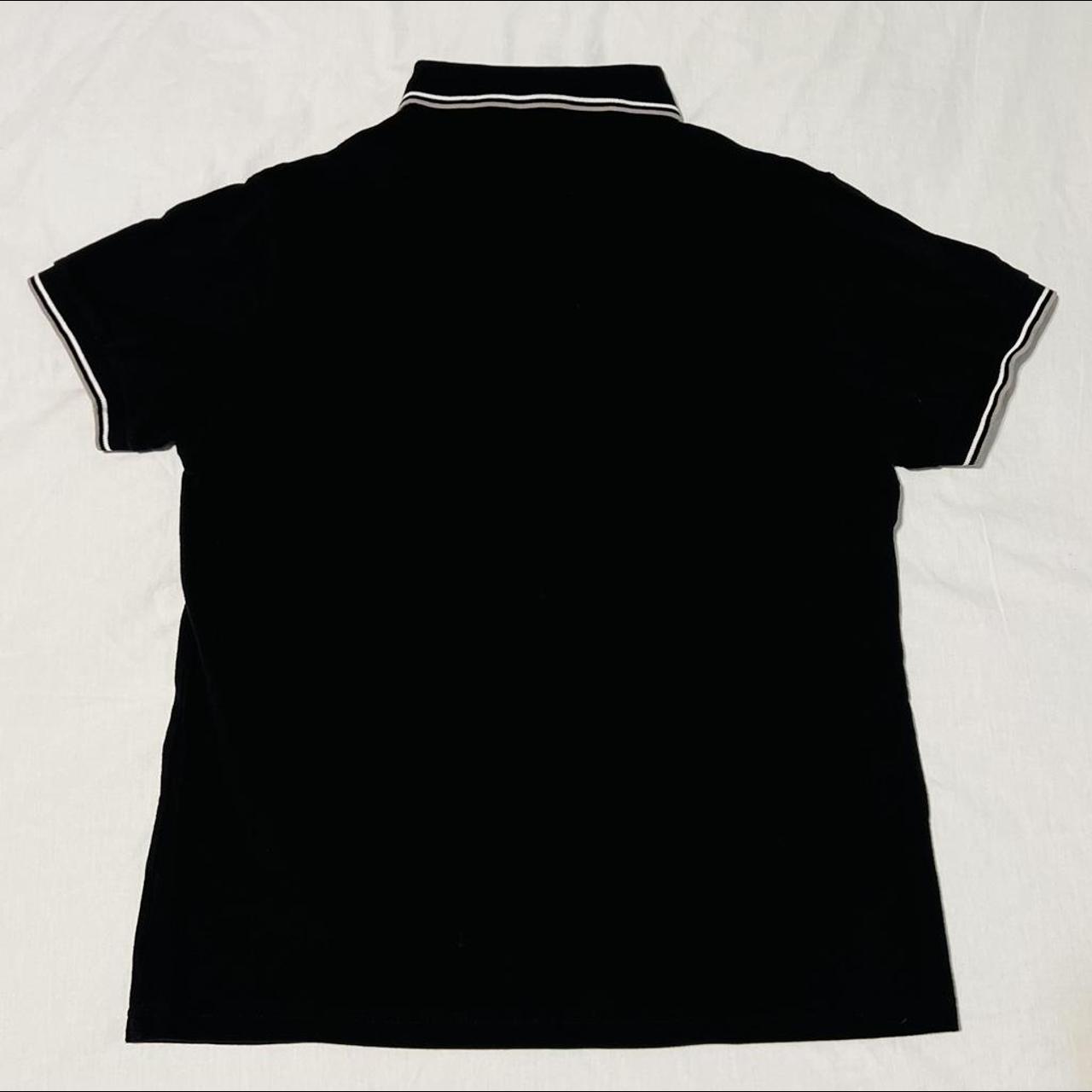 Men's Black and Silver Polo-shirts | Depop