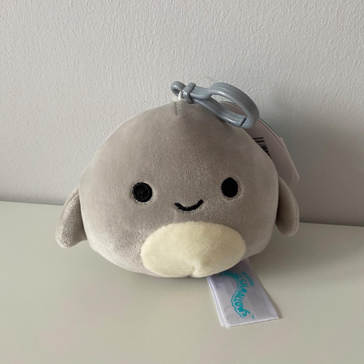 Gordon the Shark - Squishmallow - clip - BNWT -... - Depop