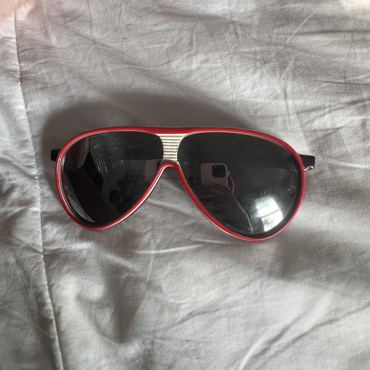 2000s shield glasses - Depop