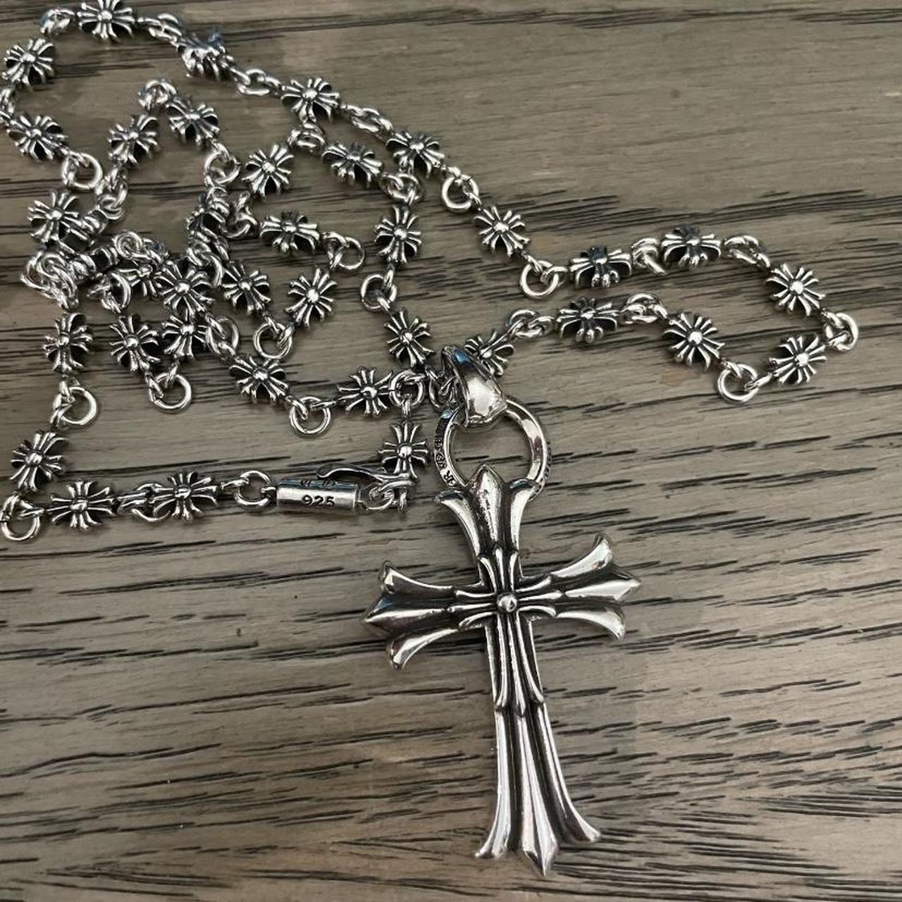 Chrome hearts chain (rep) - Depop