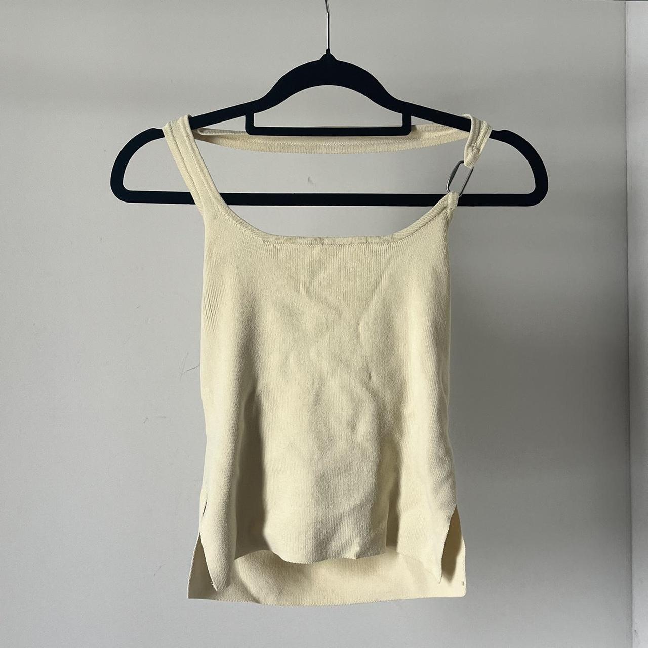 GLASSONS KNIT HALTER TOP - great condition, worn... - Depop