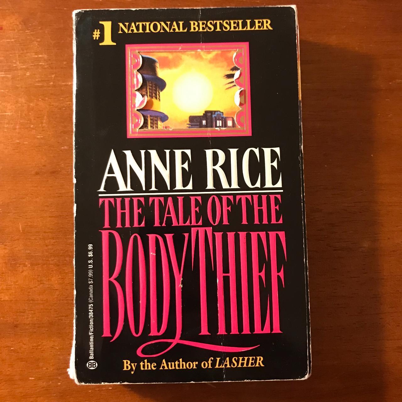 The Tale of the Body Thief by Anne Rice *FREE WITH... - Depop