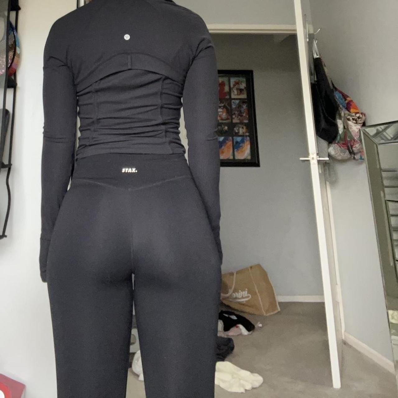 Stax black full length tights / leggings - Depop