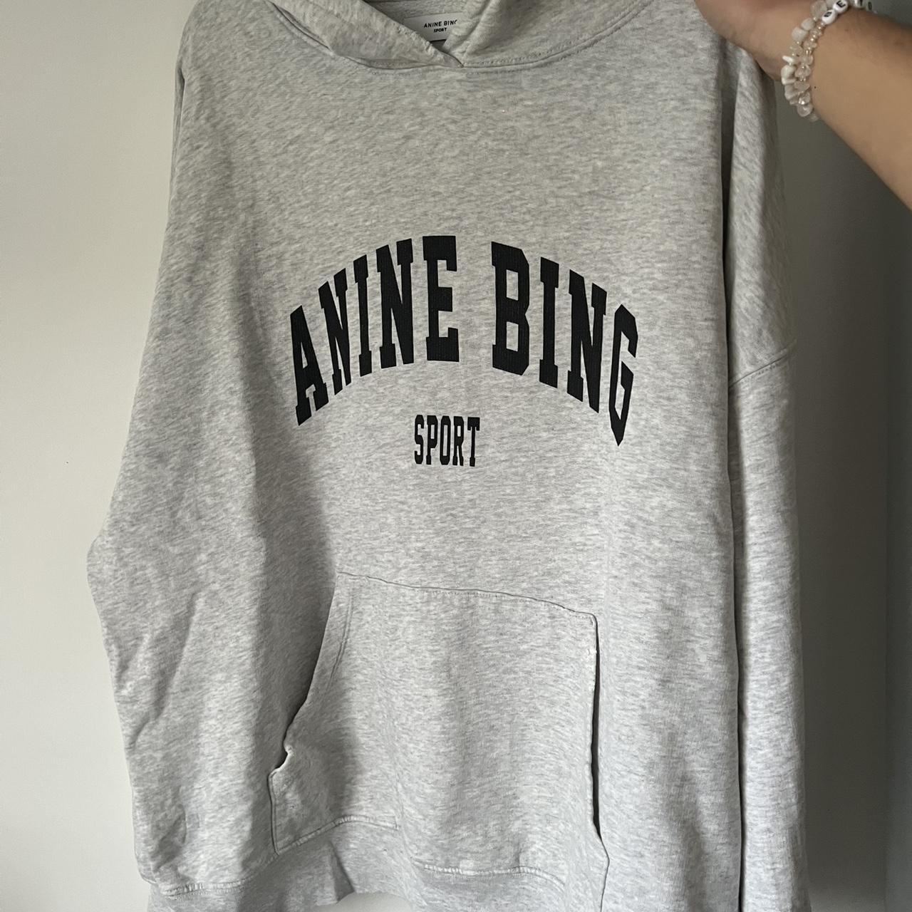 Grey Anine Bing hoodie #hoodie Size medium but fits... - Depop