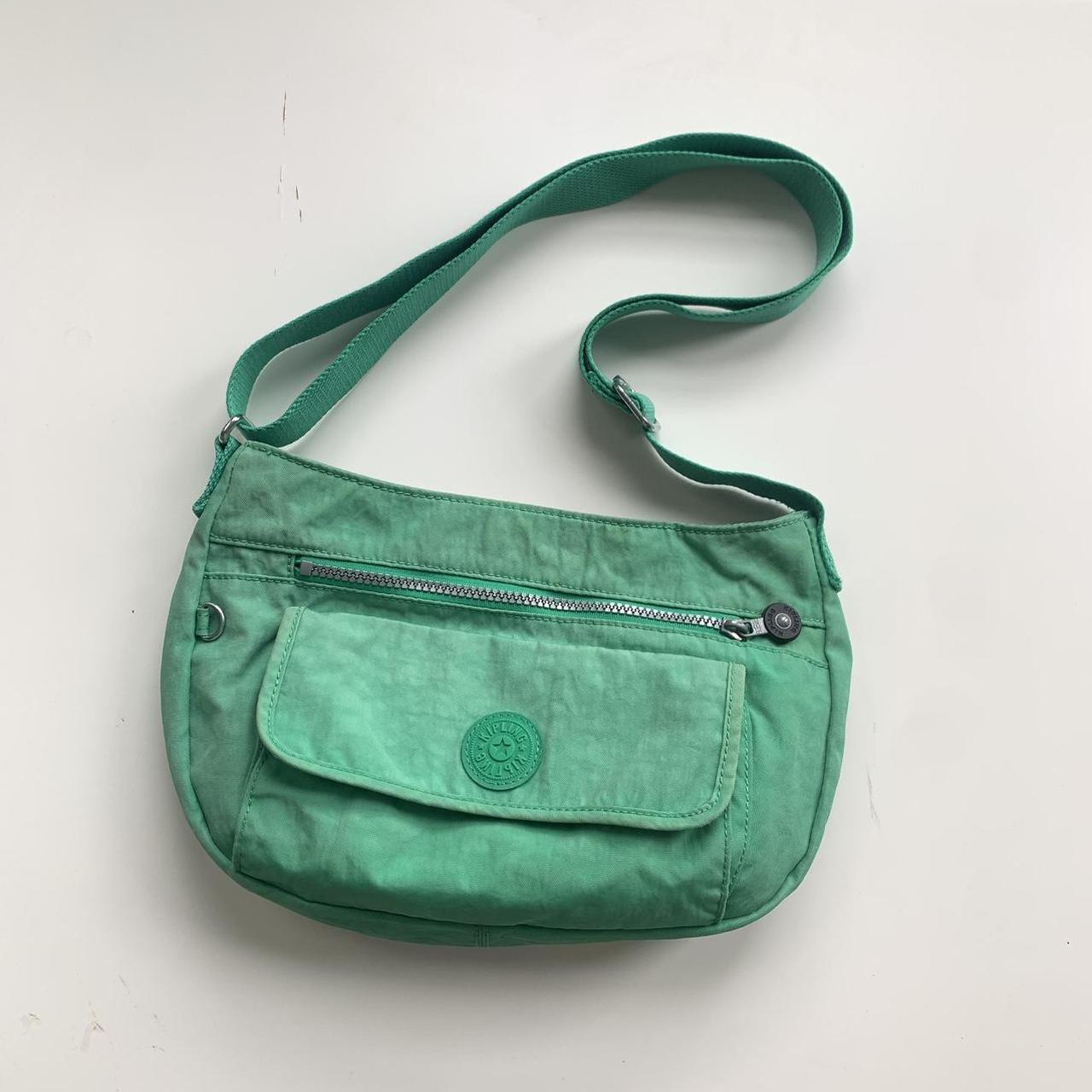 Kipling Women's Green Bag | Depop