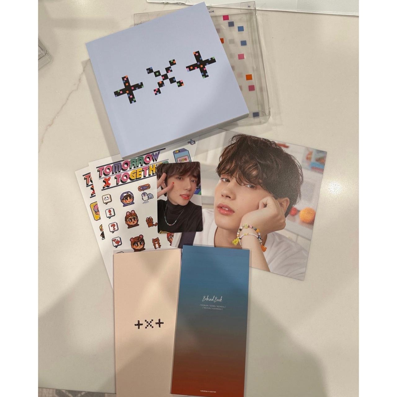 txt blue hour r version album - ALL INCLUSIONS... - Depop